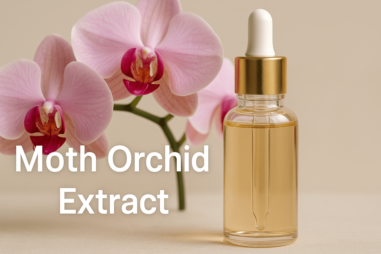 Moth Orchid Extract ส่วนผสมหรูหราที่โลกเครื่องสำอางกำลังจับตามอง